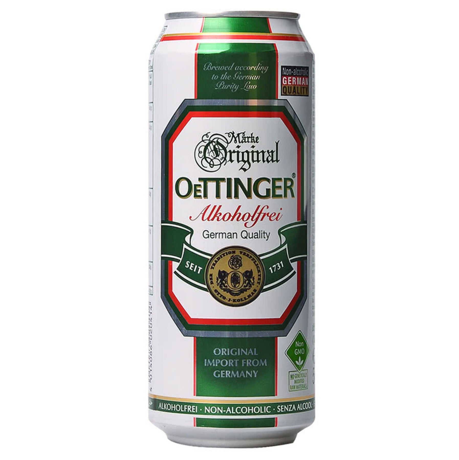 Oettinger Non-Alcoholic - 500 ml can - 24 per case / Alkoholfrei ...