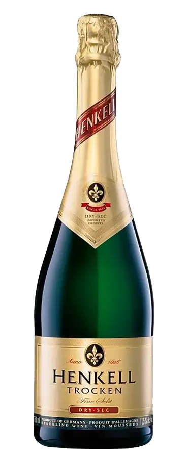 Henkell - Sparkling Wine dry - 750 ml btl / Sekt trocken – Lucullus Shop