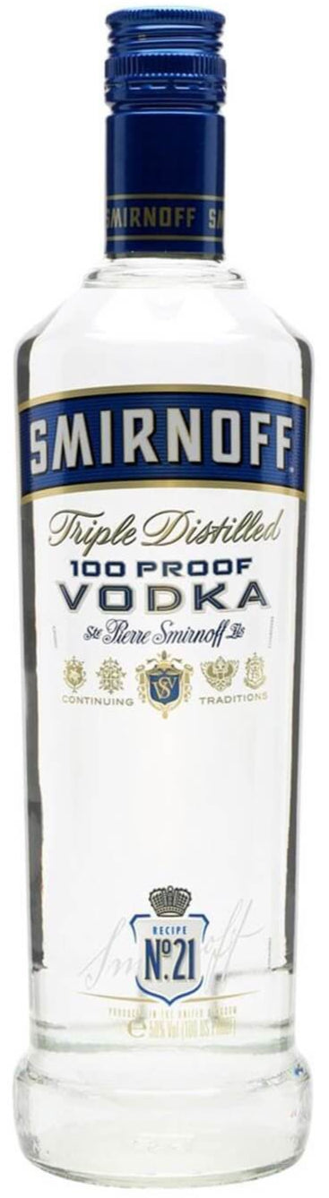 Smirnoff - Blue 50 % - 1000 ml btl / Vodka – Lucullus Shop
