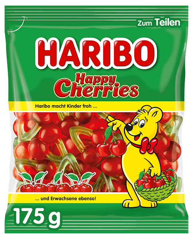 Haribo - Happy Cherries 175g – Lucullus Shop