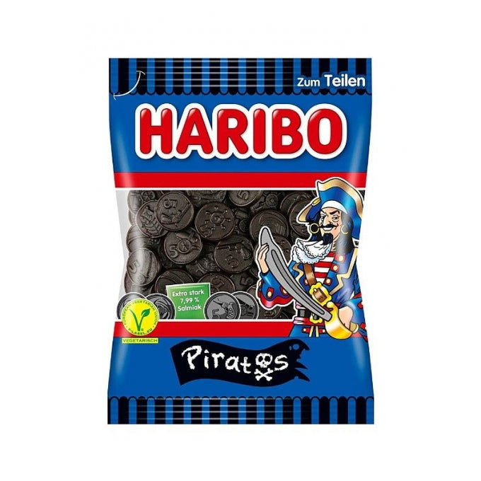 Haribo Piratos / Liquorice Pirates 175g – Lucullus Shop