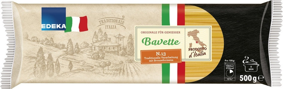 Edeka Italia Bavette / Bavette Pasta 500g – Lucullus Shop
