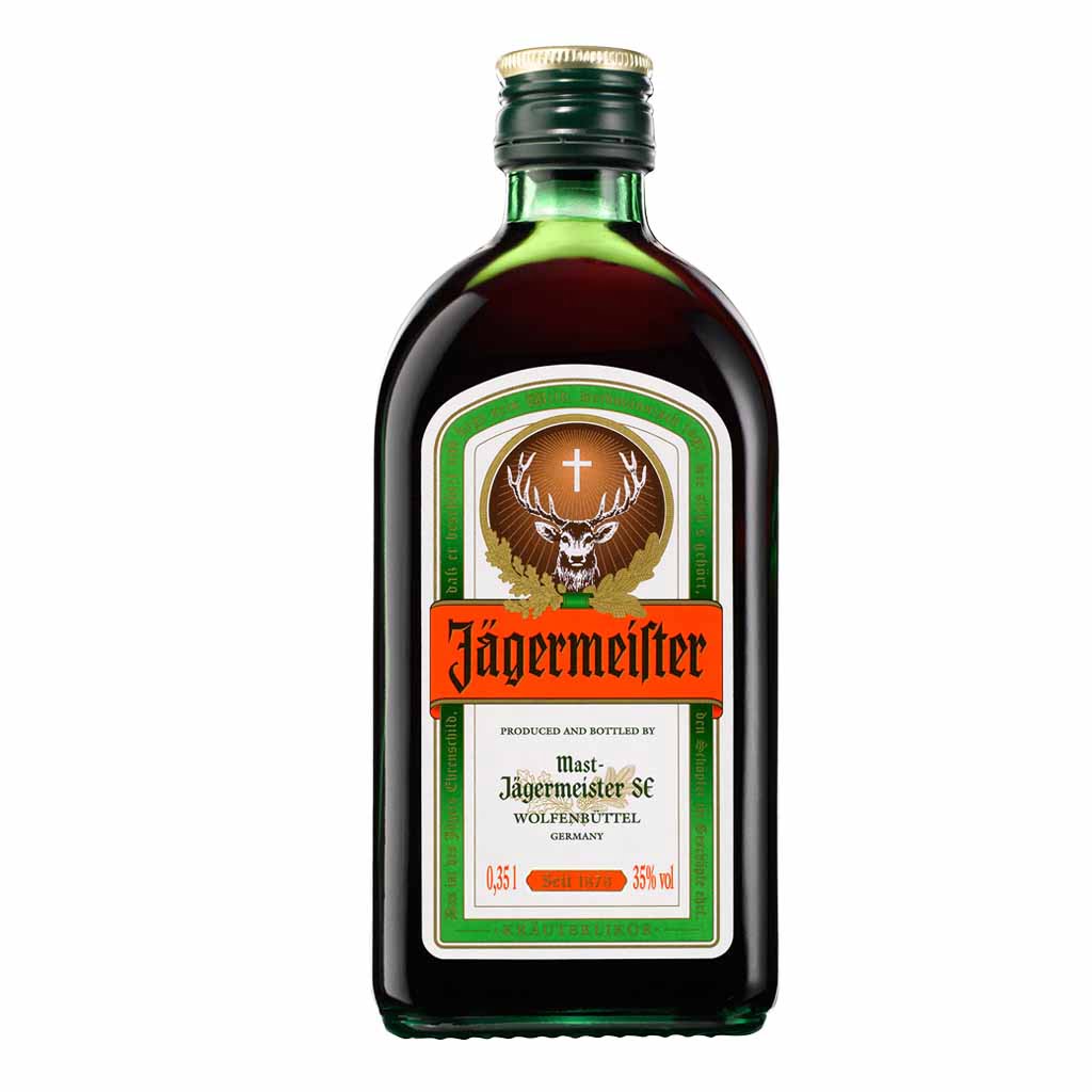 Jaegermeister Herbal Liquer 35% Alc. Vol. 350ml – Lucullus Shop