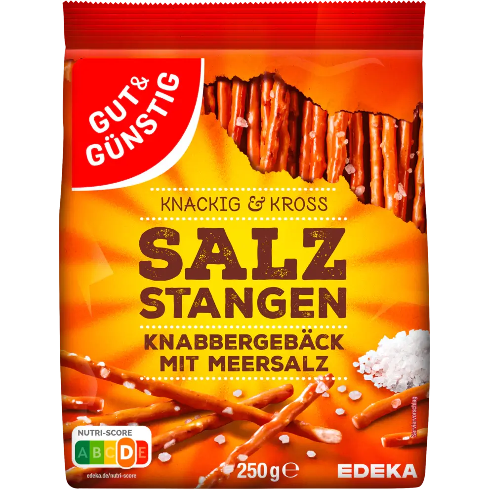 G+G - Salted Sticks - 250 g / Salzstangen – Lucullus Shop